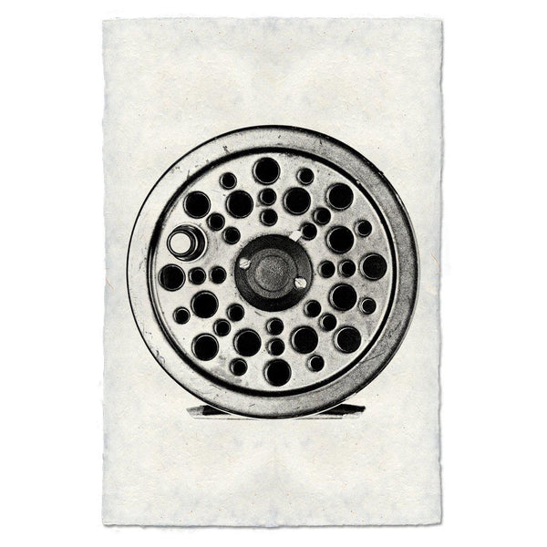 Fly Fishing Reel Drawing