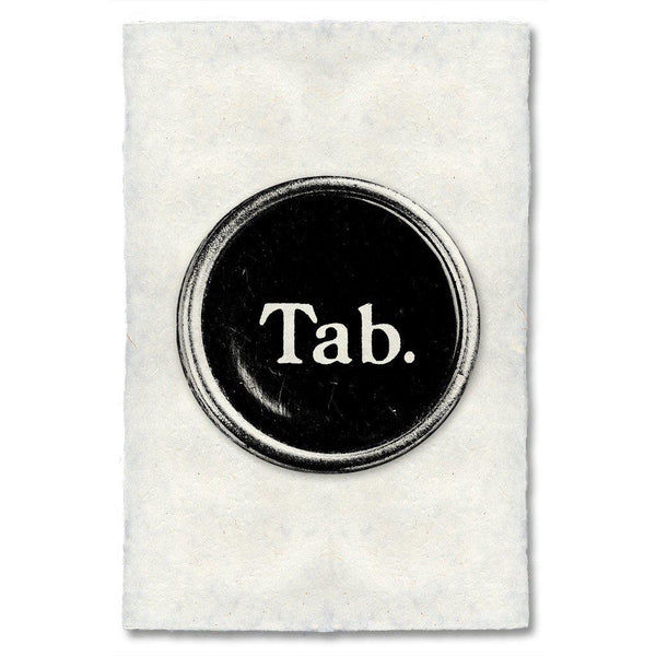 Typewriter key "Tab" - BARLOGA STUDIOS- fine photographs on intriguing ...